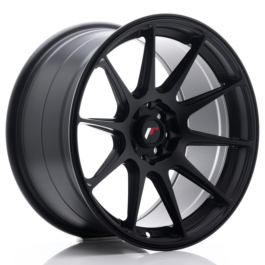 Japan Racing JR-11 17x9" 5x100/114.3 ET35, Noir Mat / Satiné - Dunspeed